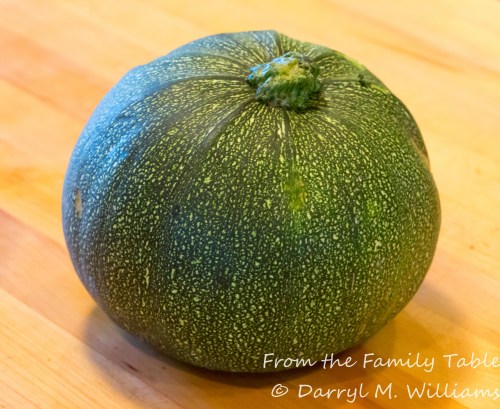 CREAM OF GLOBE SQUASH SOUP | From the Family Table